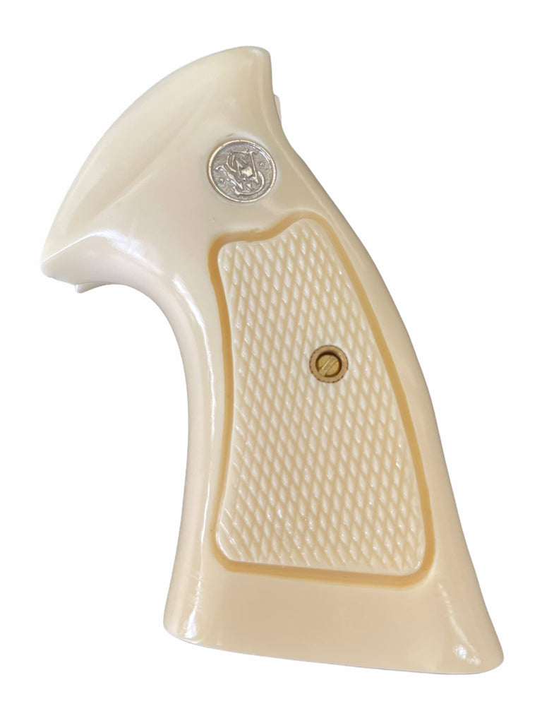 Handicraftgrips Ivory Resin Grips Compatible with K/L K L Frame Square ...