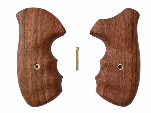 New Rossi Small Frame Square Butt Revolver Grips Smooth Hardwood Handm ...