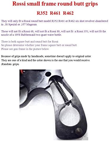 New Grips Rossi small frame round butt grips R352 R461 R462 six shot r ...