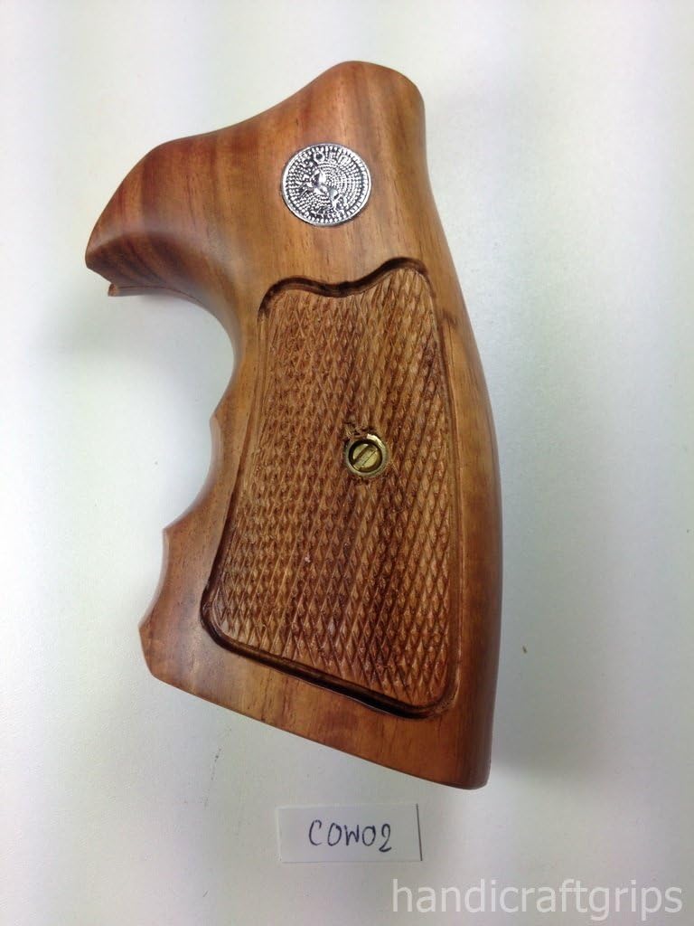 New Colt D Frame Long Square Butt Revolver Grips Police Positive Smoot ...