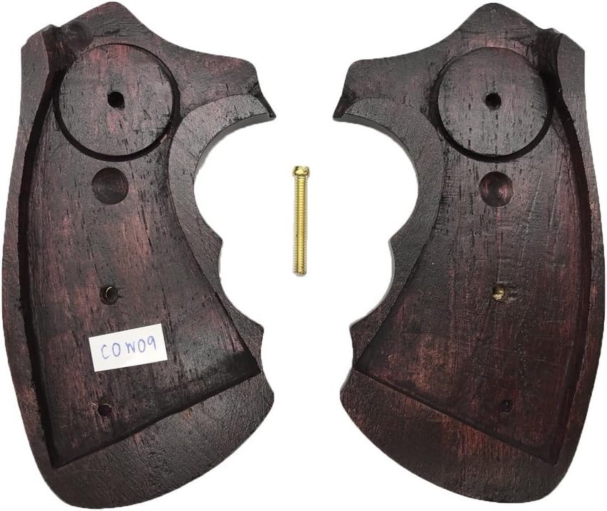 handicraftgrips COW09## New Colt D Frame Long Square Butt Revolver Gri