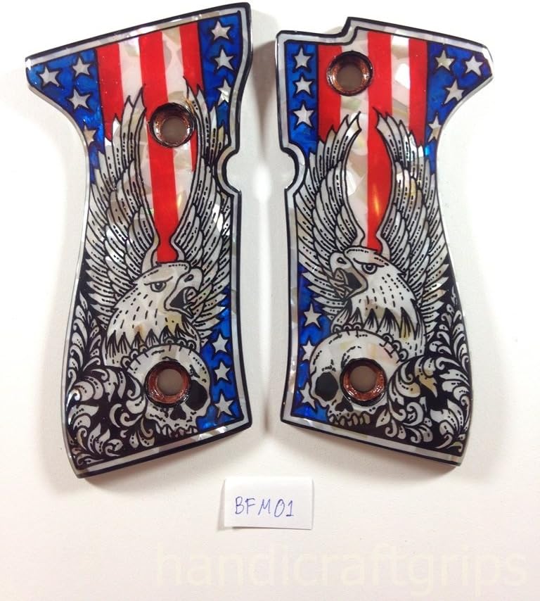 New Beretta 92 92F 92G 92FS FS 92SB 96 M992 M9 Full Size Grips FULL SI ...